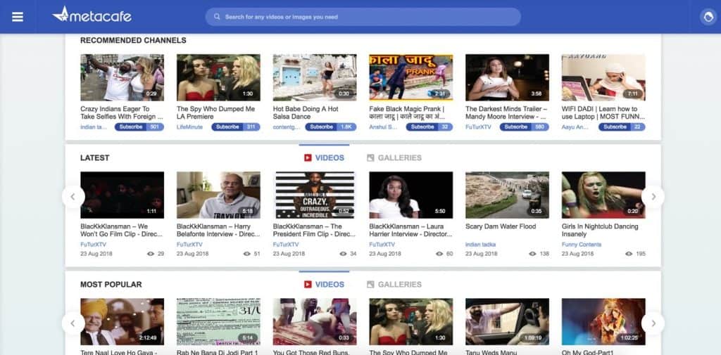 20 Best video websites like Youtube [2021]