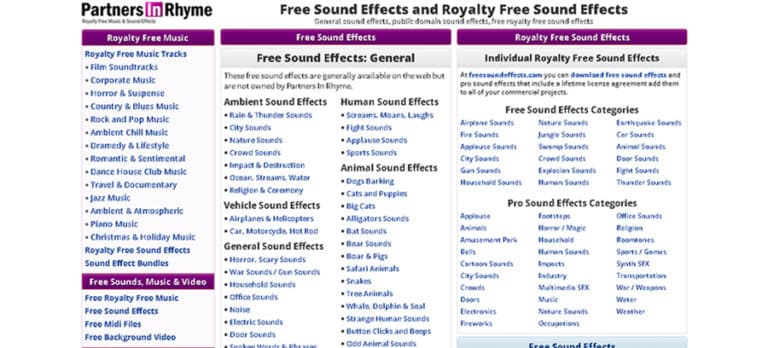 20 Best Free Sound Effects Sites to Make the Perfect Video